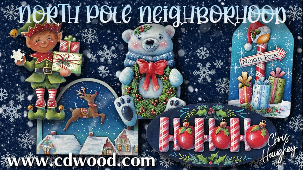 North Pole Neighborhood Pattern By Chris Haughey | Cupboard Distributing