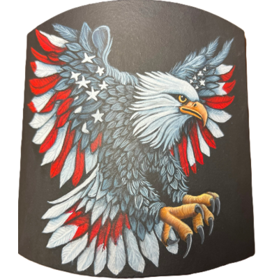 America the Free in Acrylics E-Pattern By Debbie Cushing | Cupboard ...