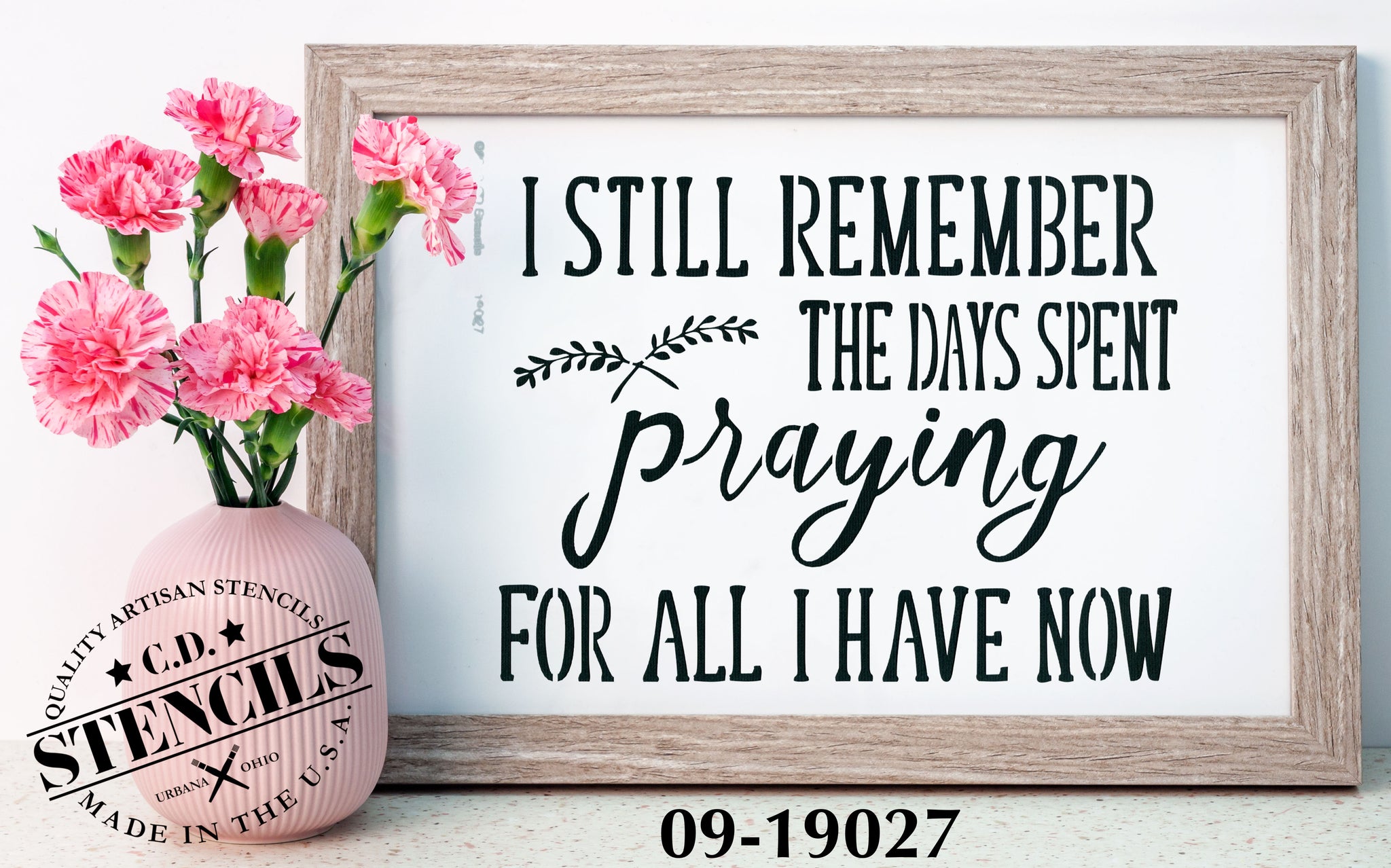 I Still Remember Stencil | Cupboard Distributing