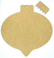 Jumbo Fat Teardrop Ornament Plaque | Cupboard Distributing