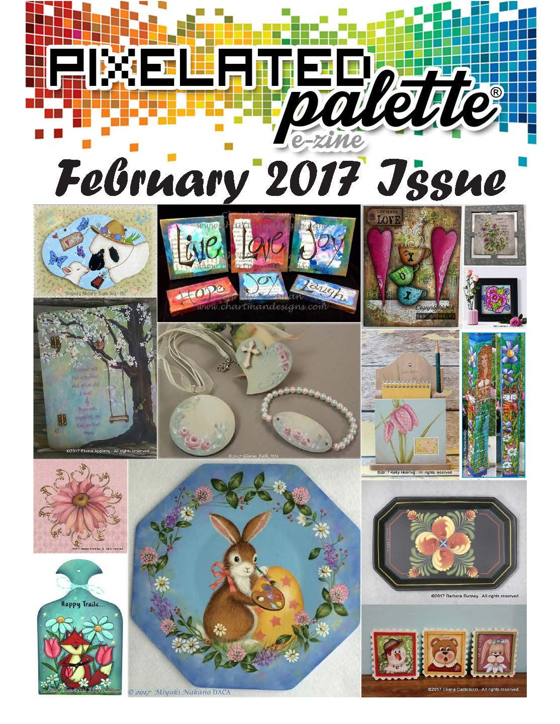 Pixelated Palette - February 2017 Issue Download | Cupboard Distributing