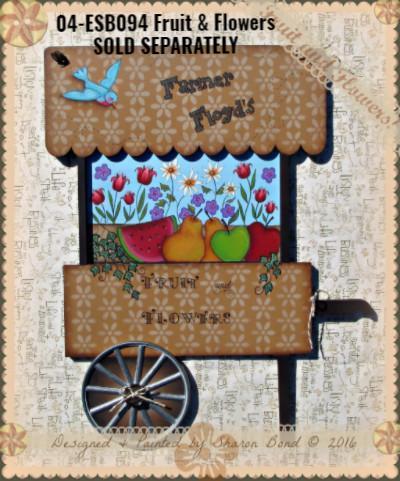 14 in. Market Cart Plaque | Cupboard Distributing