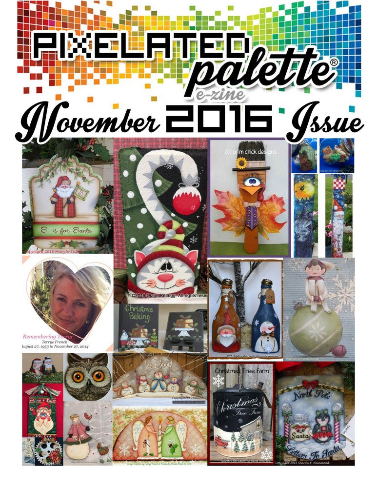 Pixelated Palette - November 2016 Issue Download | Cupboard Distributing