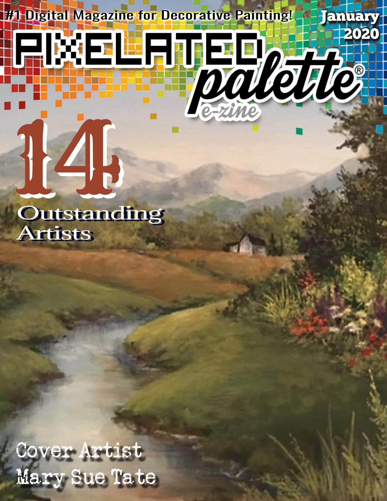 Pixelated Palette - January 2020 Issue Download | Cupboard Distributing