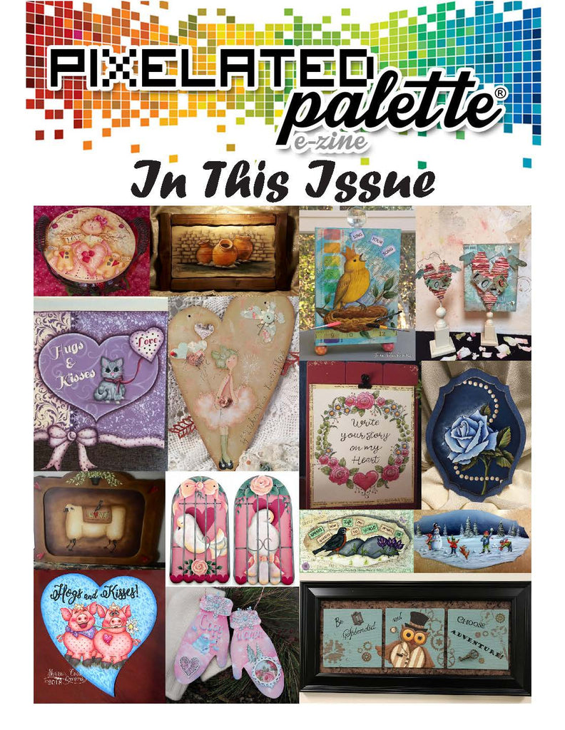 Pixelated Palette - January 2018 Issue Download | Cupboard Distributing