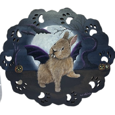 Vampire Bunny E-Pattern By Debbie Cushing | Cupboard Distributing