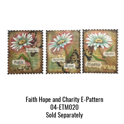 Postage Stamp Ornament | Cupboard Distributing