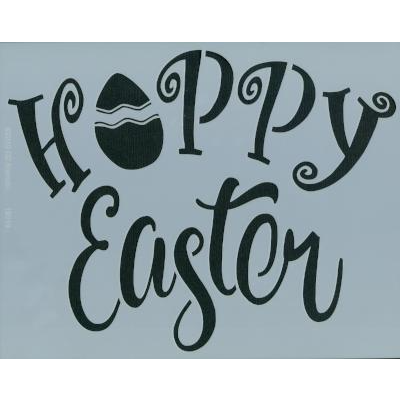 Hoppy Easter Stencil | Cupboard Distributing