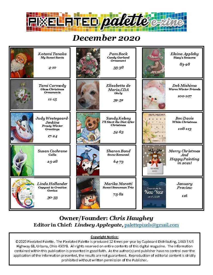 Pixelated Palette - December 2020 Issue Download | Cupboard Distributing