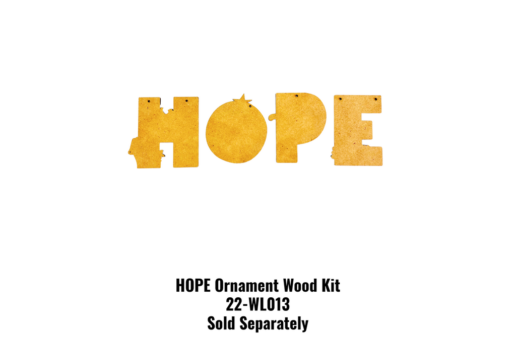 Letters of HOPE Pattern by Chris Haughey | Cupboard Distributing